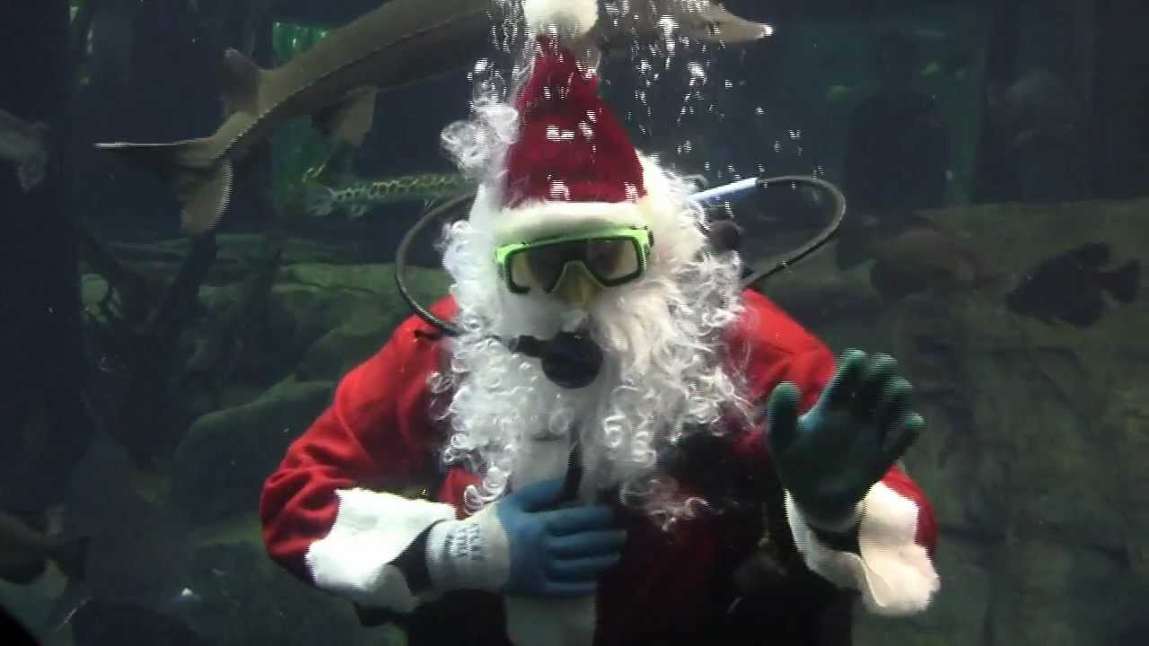 Scuba Diving Santa Claus - Extreme Sports X